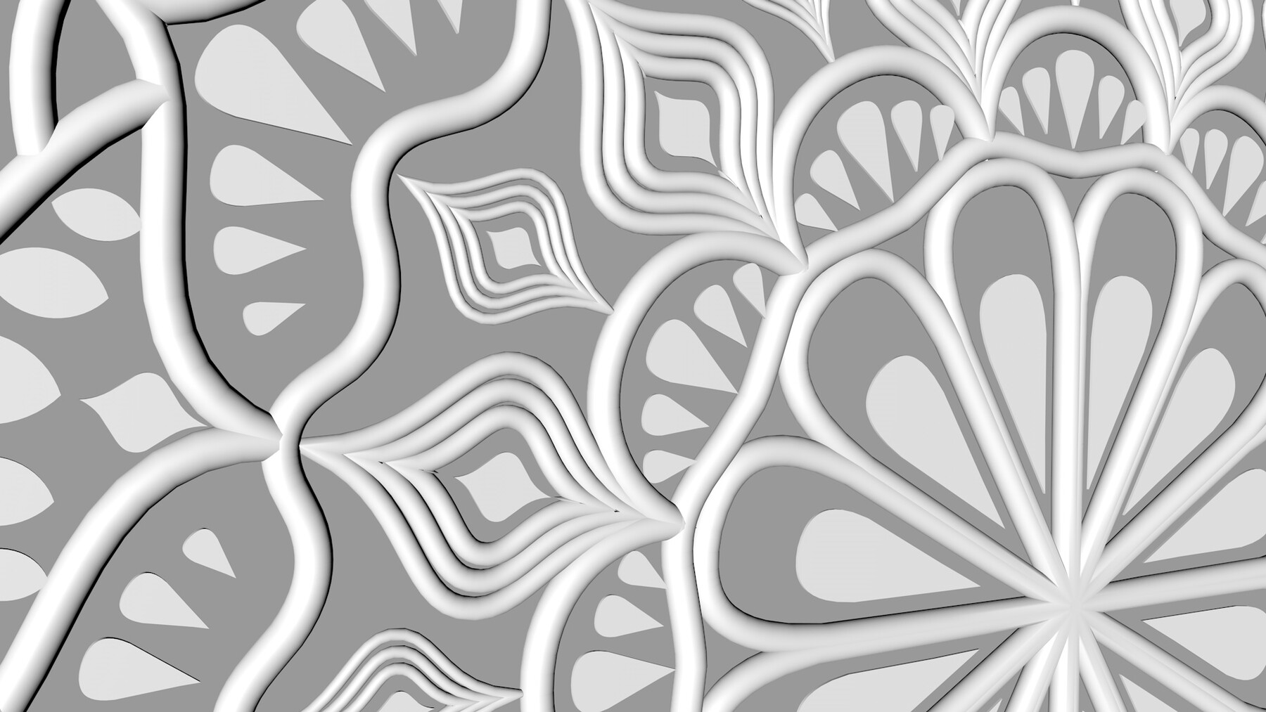 ArtStation - mandala white | Resources