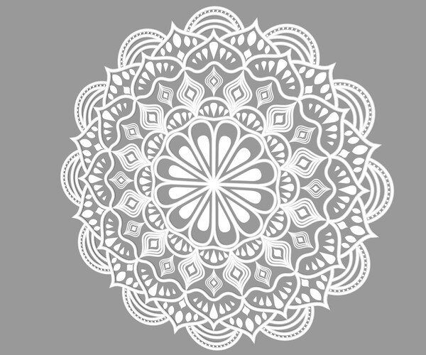 ArtStation - mandala white | Resources