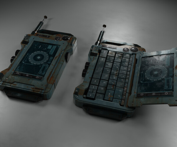 ArtStation - Scifi Personal Digital Assistant PDA Prop | Game Assets
