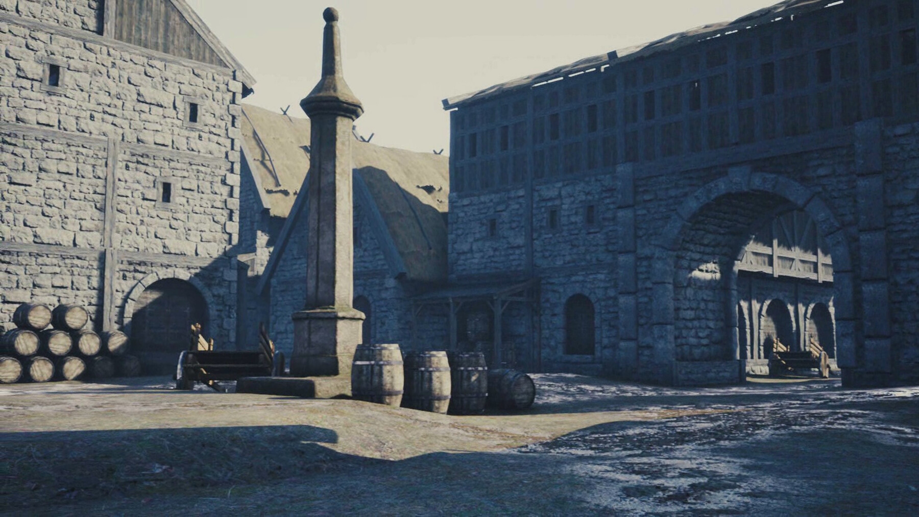 ArtStation - Medieval Fantasy Stone Houses for UE | Game Assets