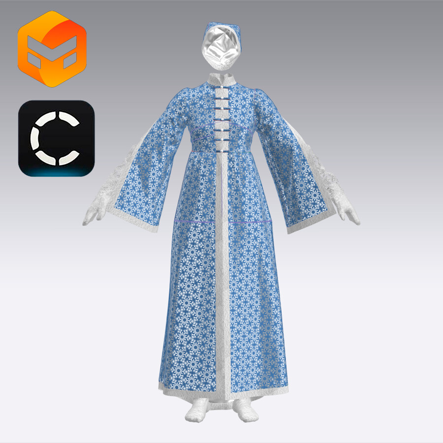 ArtStation - Snowgirl | Game Assets