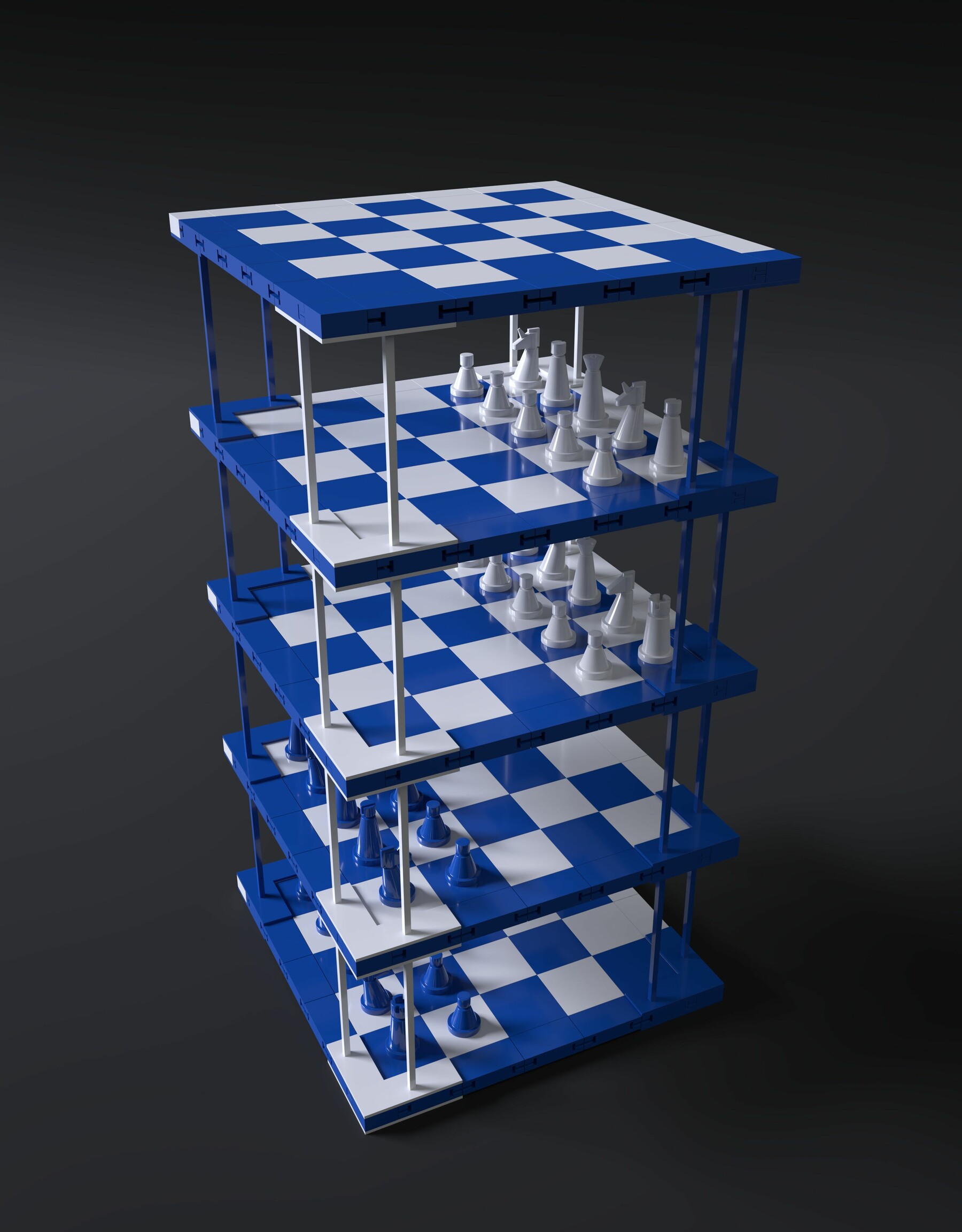 ArtStation - Modular Chess Set for 3D Printing | Resources