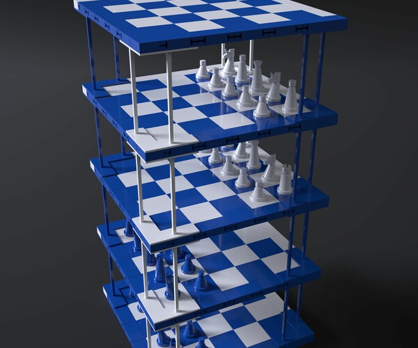 ArtStation - Modular Chess Set for 3D Printing | Resources
