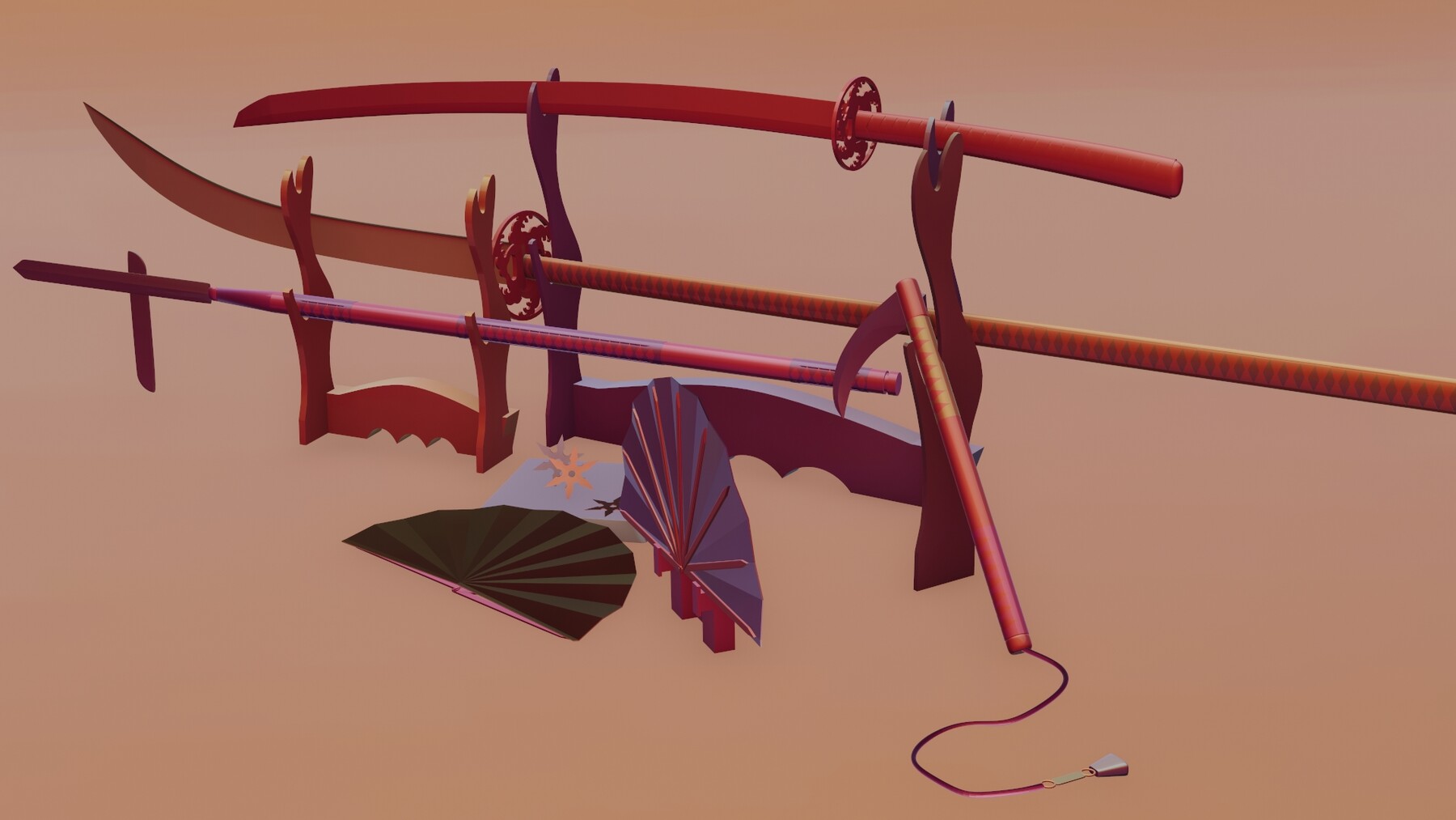 ArtStation - Japan Weapons | Game Assets