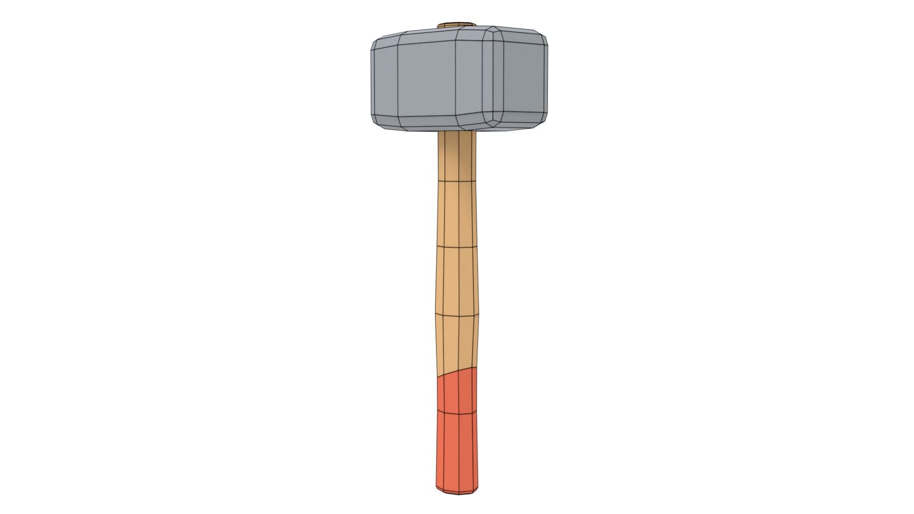 ArtStation - Low Poly Cartoon Sledgehammer | Game Assets