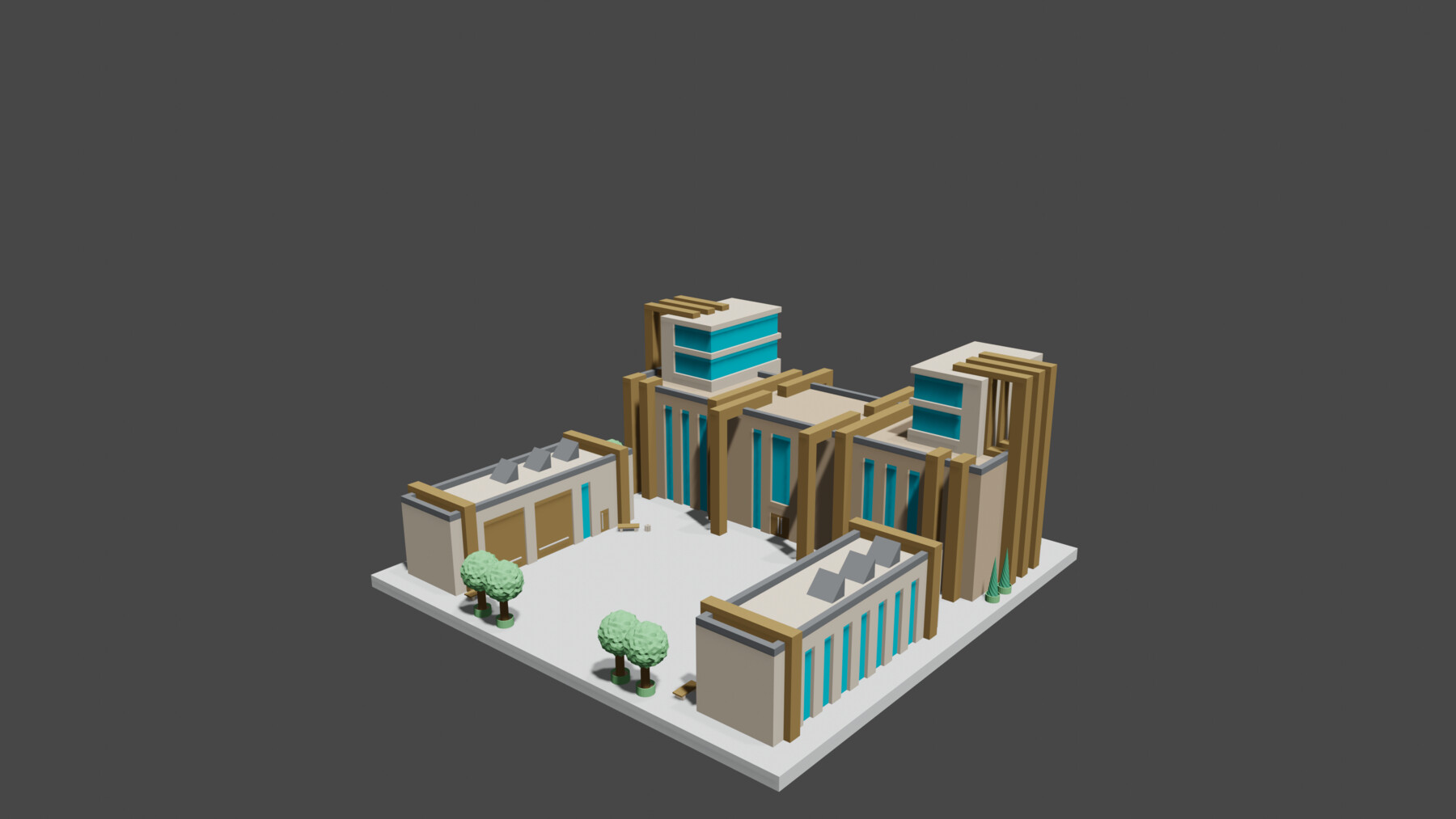 ArtStation - Factory 2 WOU Kit | Game Assets