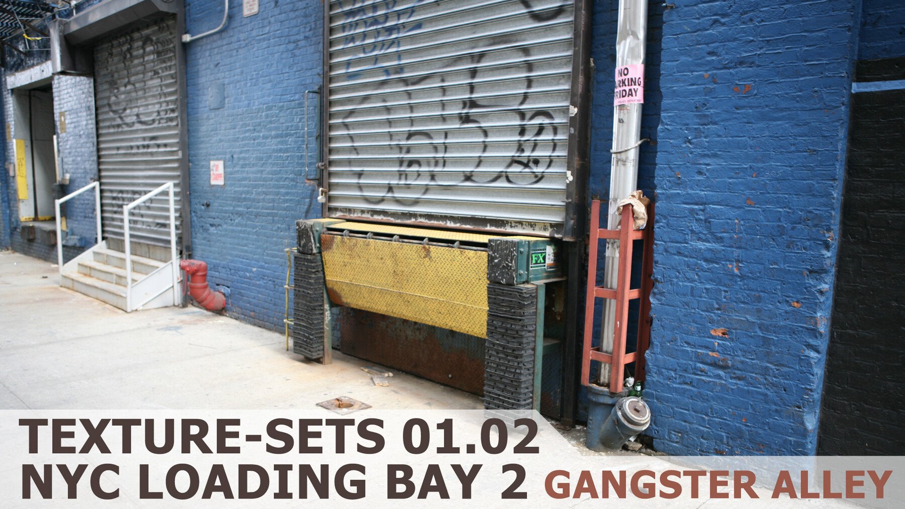 ArtStation - NYC Loading Bay Texture Set Reference 01.02 | Resources