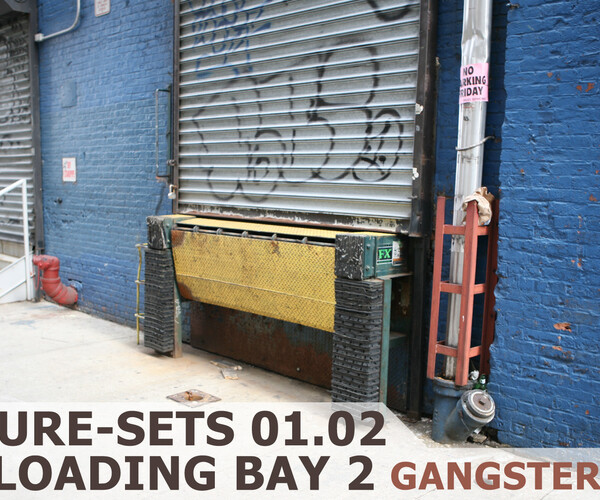 ArtStation - NYC Loading Bay Texture Set Reference 01.02 | Resources
