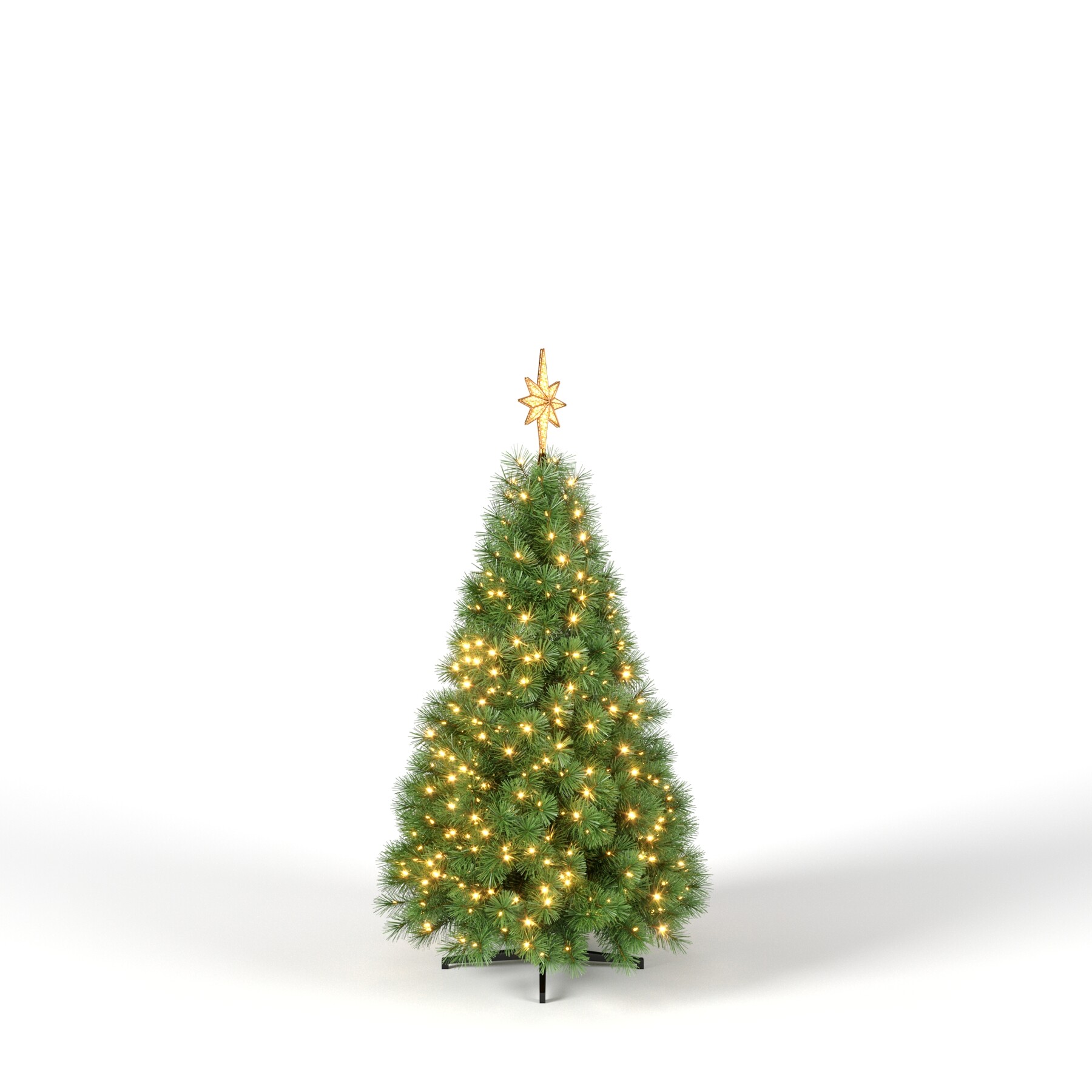 ArtStation - Tree-Christmas Tree with Animated Lights - 5 feet | Resources