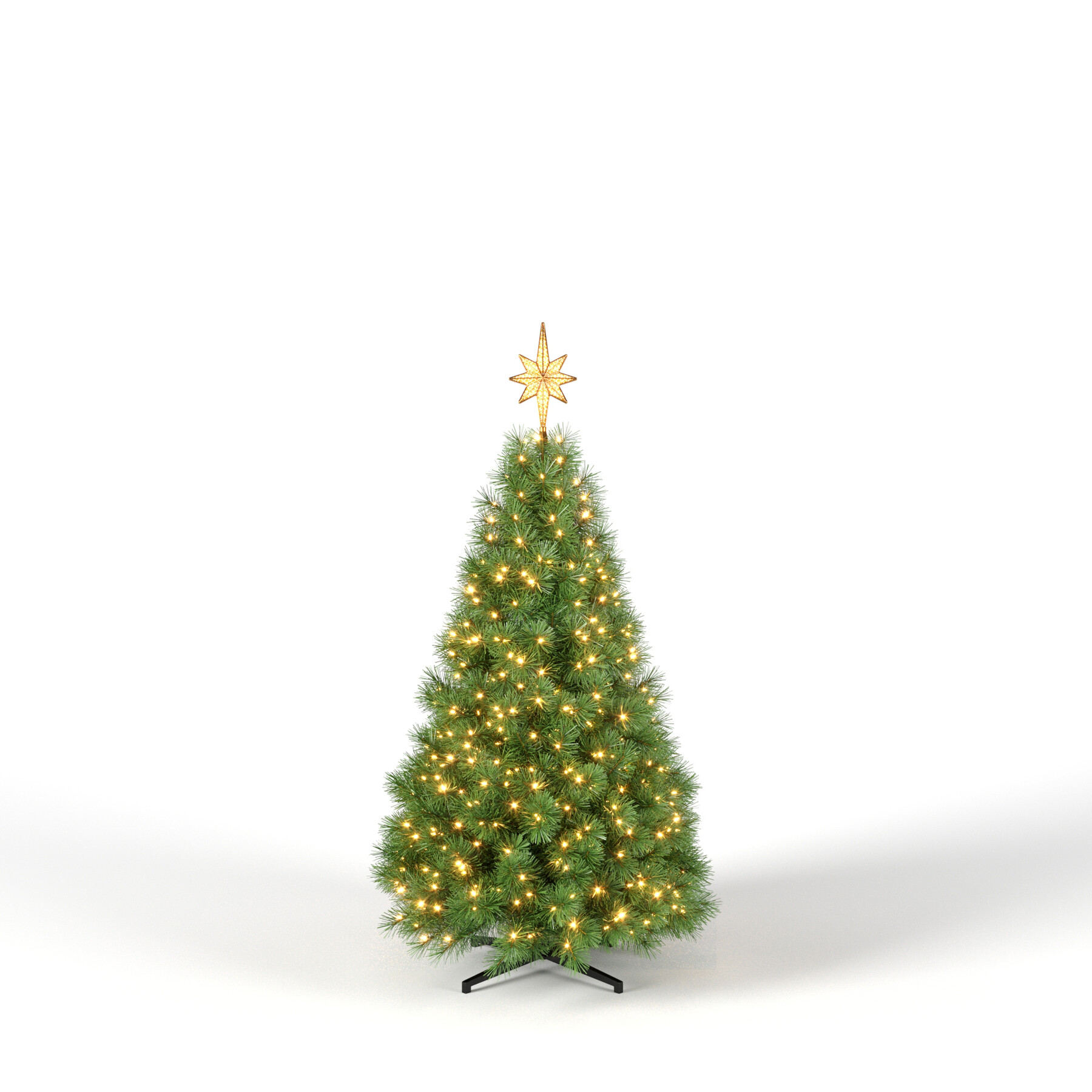 ArtStation - Tree-Christmas Tree with Animated Lights - 5 feet | Resources