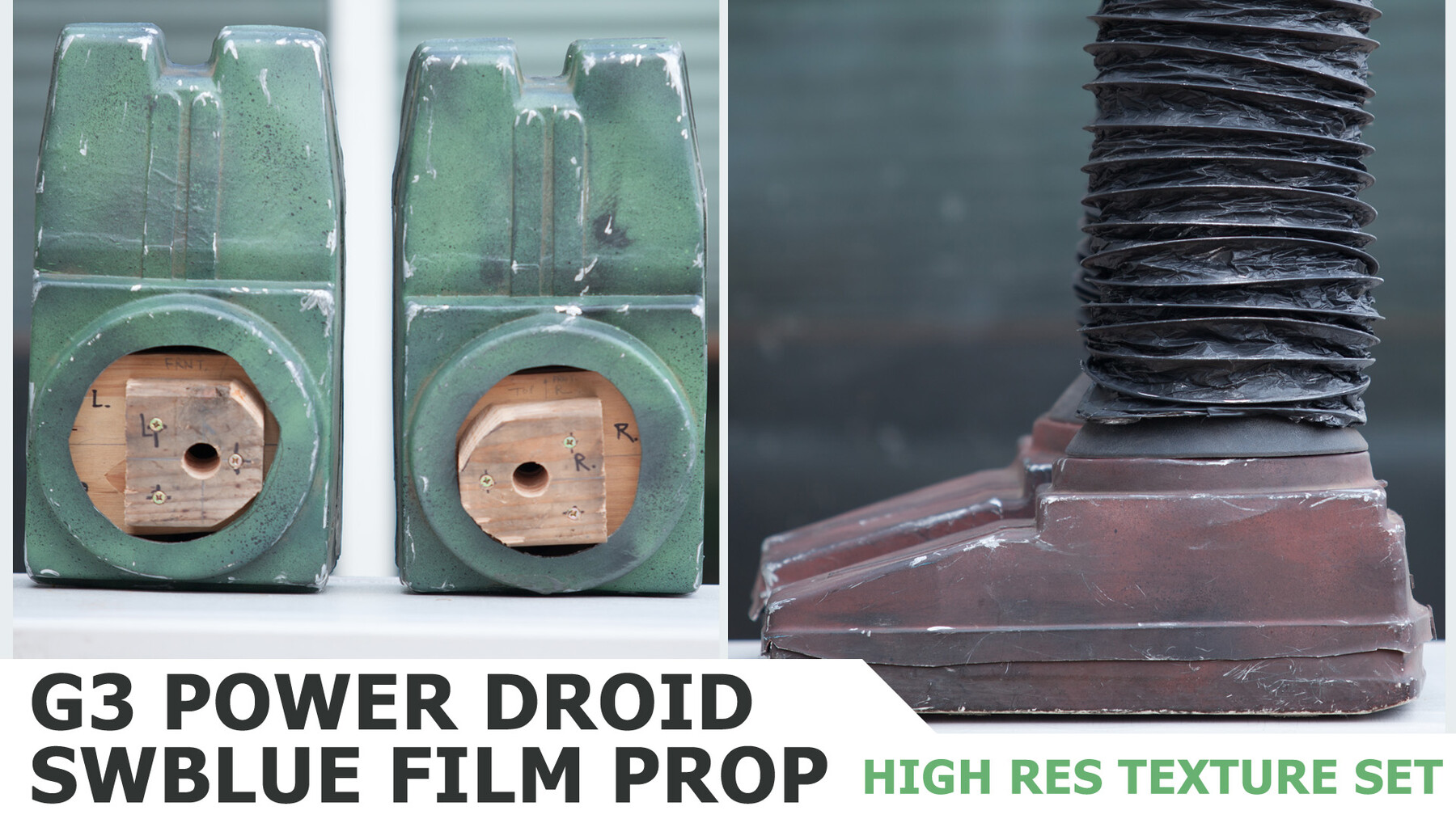 ArtStation - G3 Power Droid Texture Set & Model Sheet | Resources