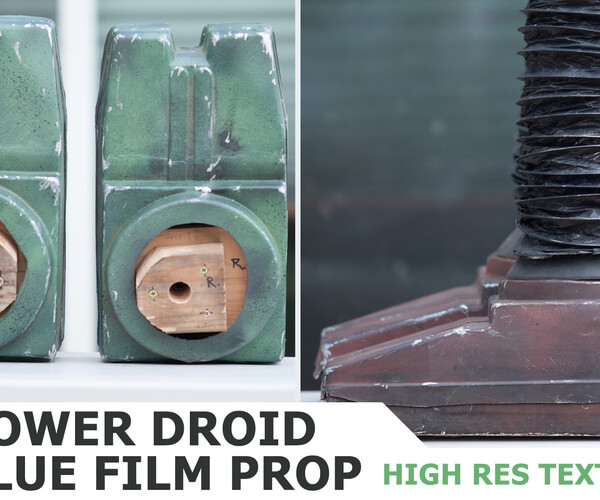 ArtStation - G3 Power Droid Texture Set & Model Sheet | Resources