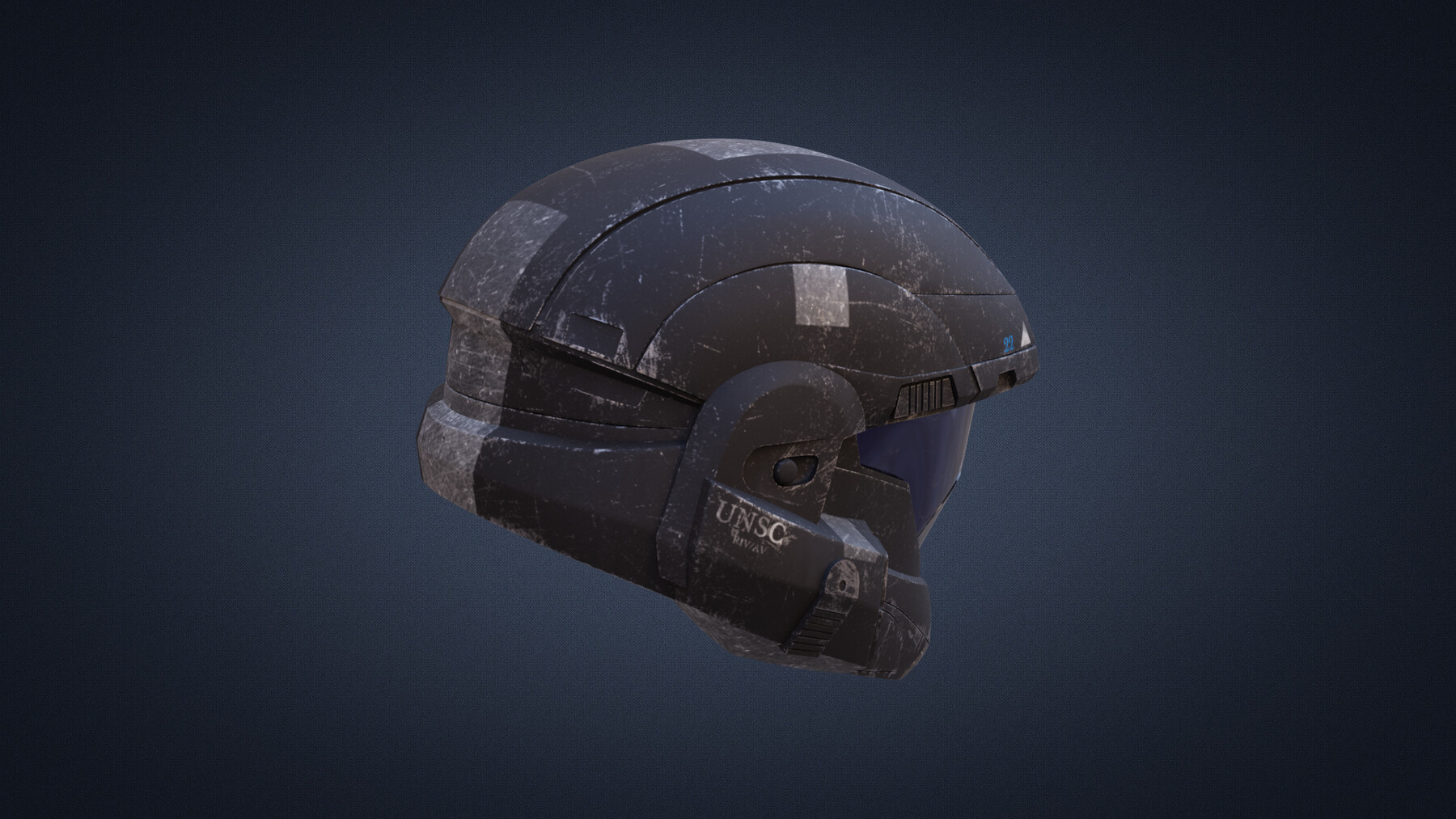 ArtStation - Printable Halo ODST helmet 3D print model | Resources