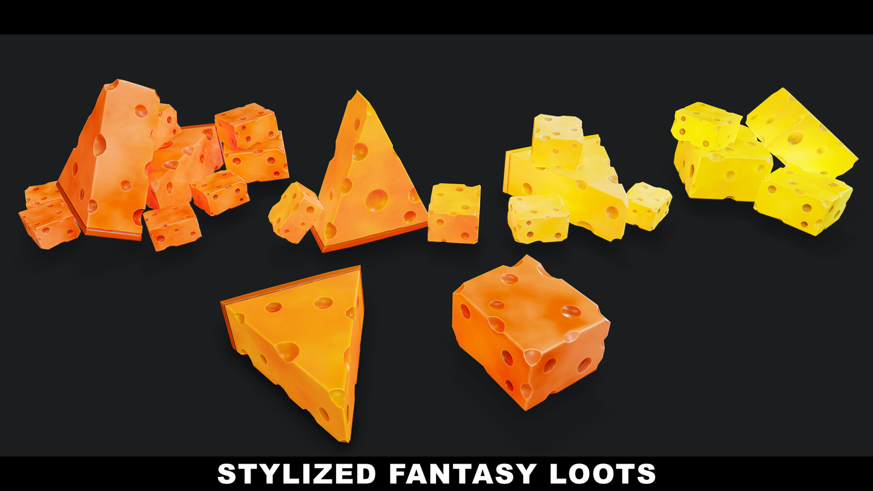 ArtStation - STYLIZED - Fantasy Loots Pack ( Unity ) | Game Assets