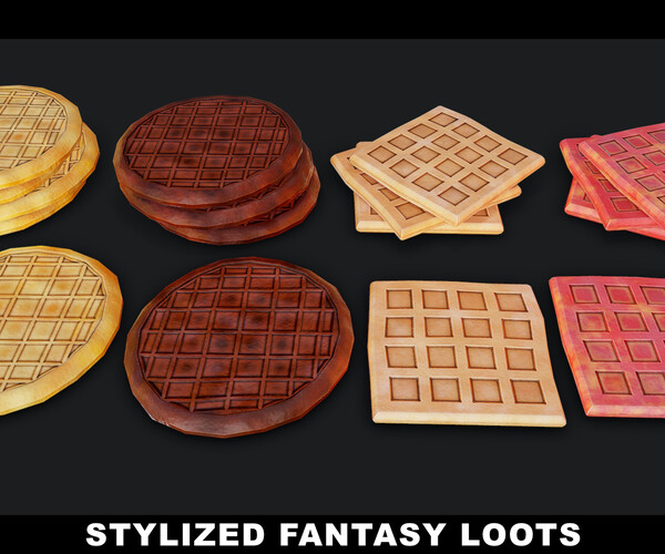 ArtStation - STYLIZED - Fantasy Loots Pack ( Unity ) | Game Assets