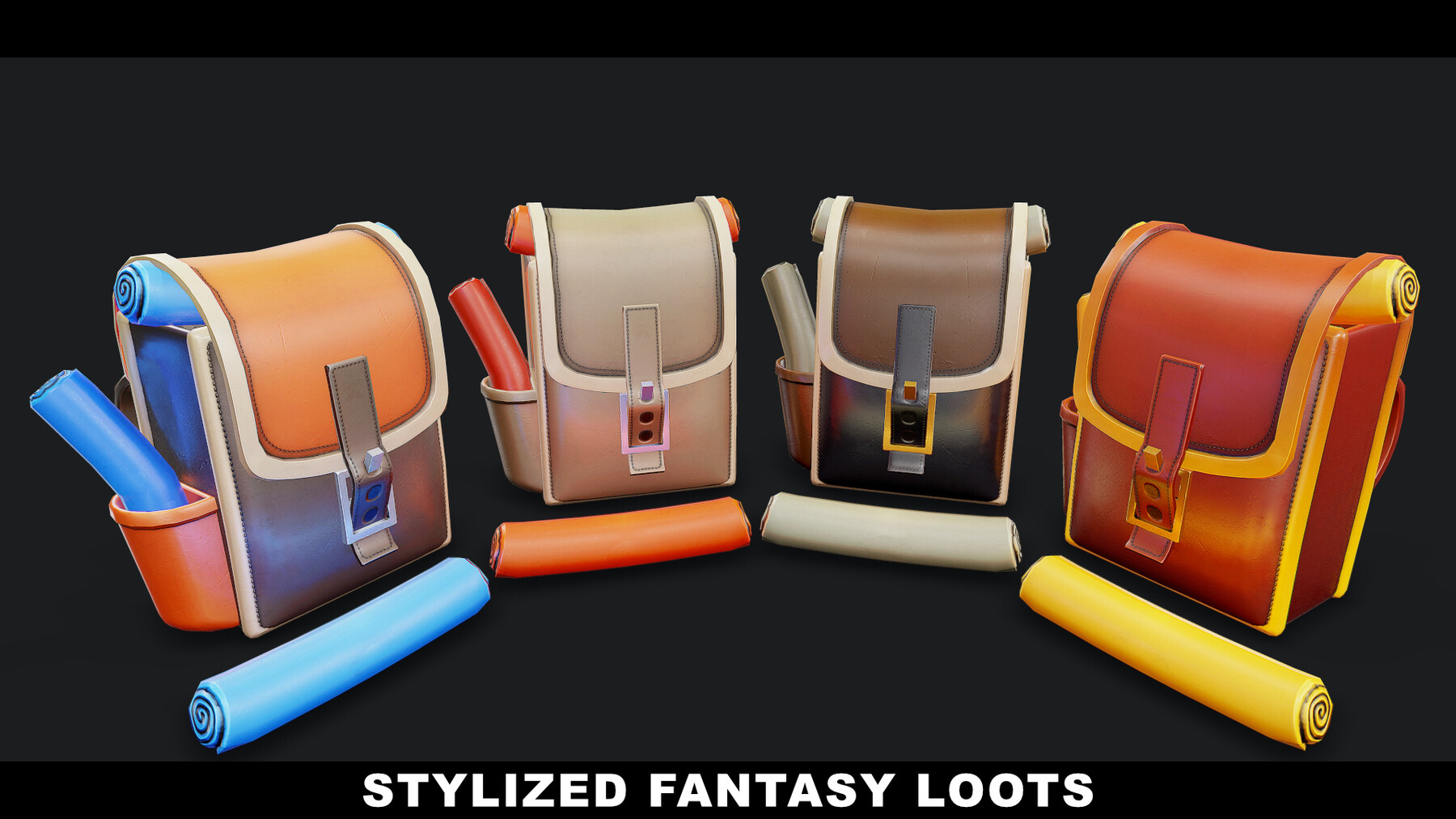 ArtStation - STYLIZED - Fantasy Loots Pack ( Unity ) | Game Assets