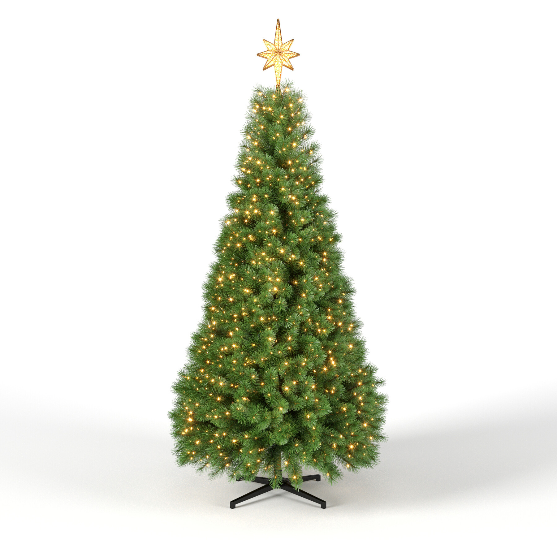 ArtStation - Tree-Christmas Tree with Animated Lights - 9 feet | Resources