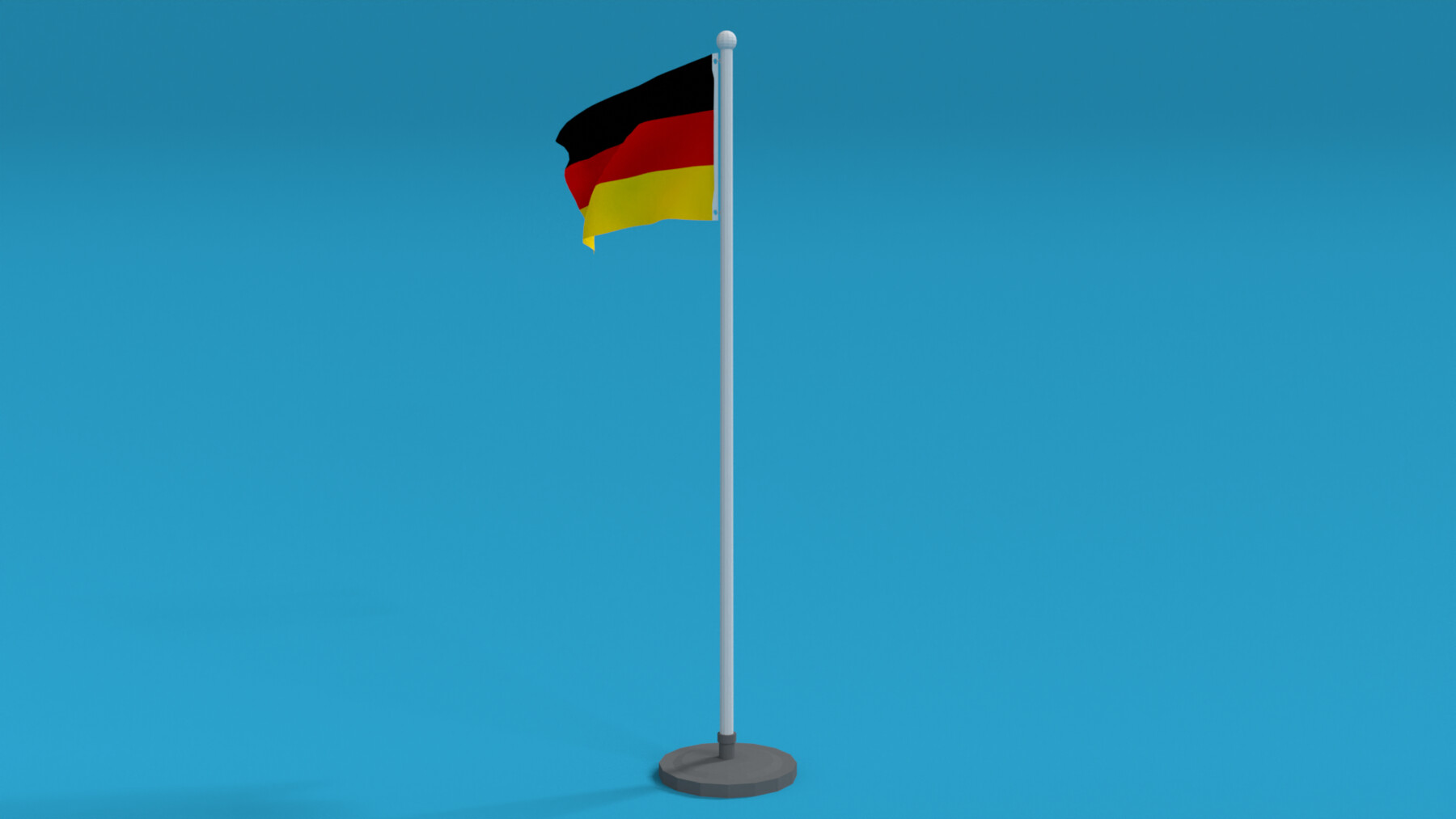 ArtStation - Low Poly Seamless Animated Germany Flag | Game Assets