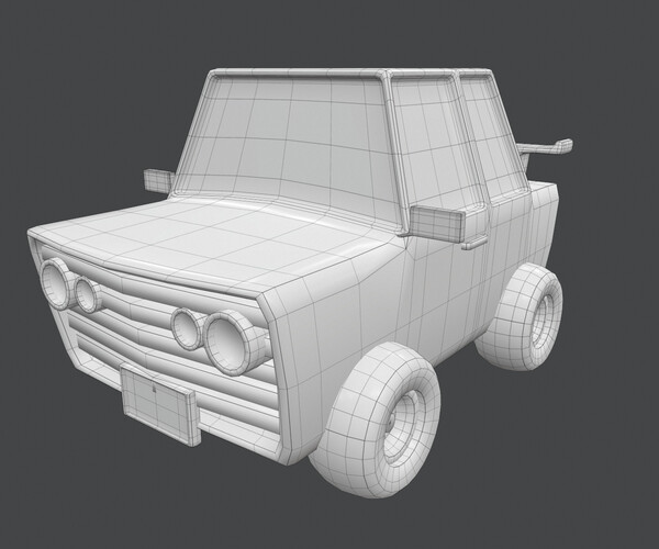 ArtStation - Toy Car 3d Model | Game Assets