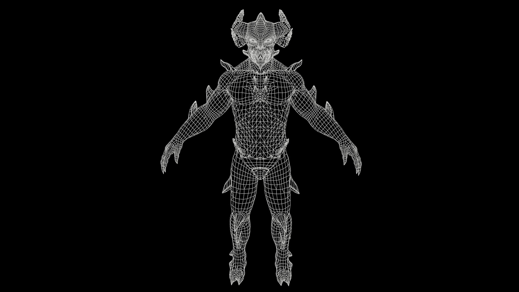 ArtStation - Demon | Game Assets