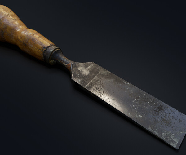 ArtStation - Old chisel | Game Assets