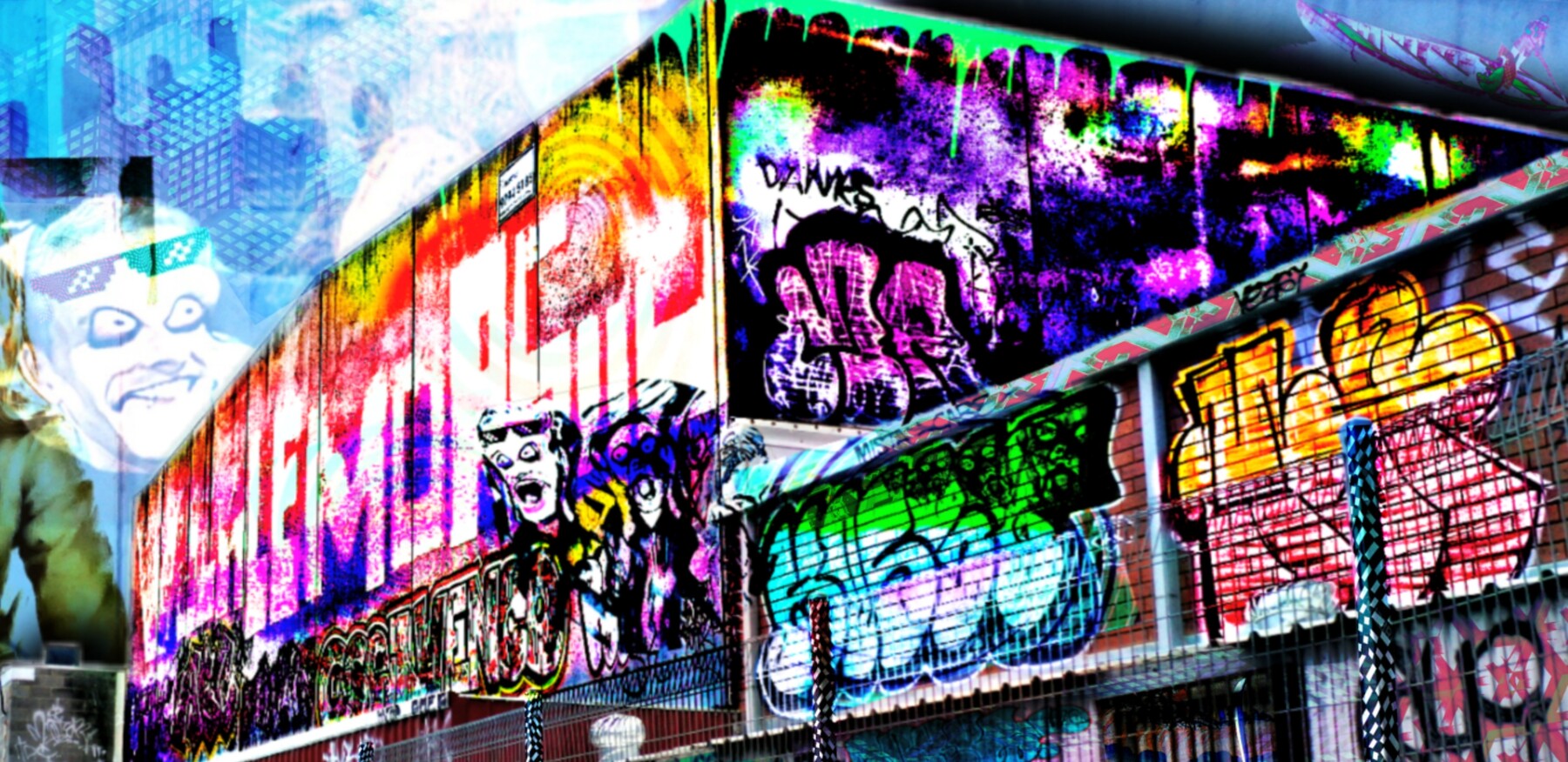 ArtStation - Graff walls layered 661 | Artworks