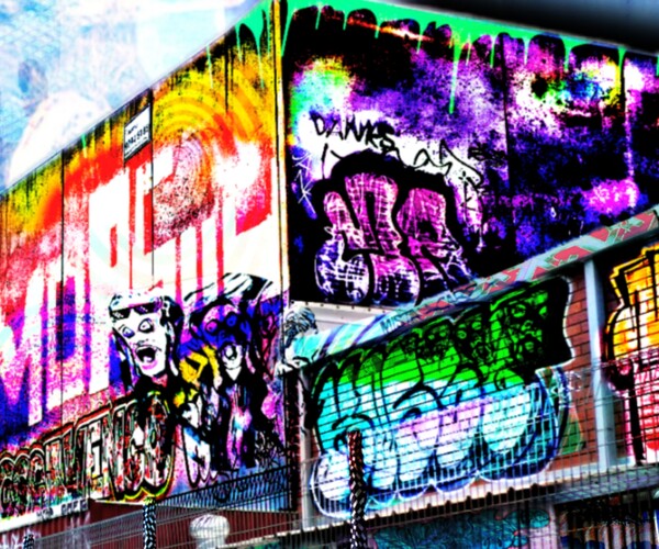 ArtStation - Graff walls layered 661 | Artworks