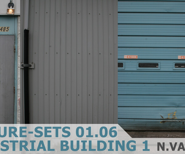 ArtStation - Industrial Building 1 Texture Set | Resources