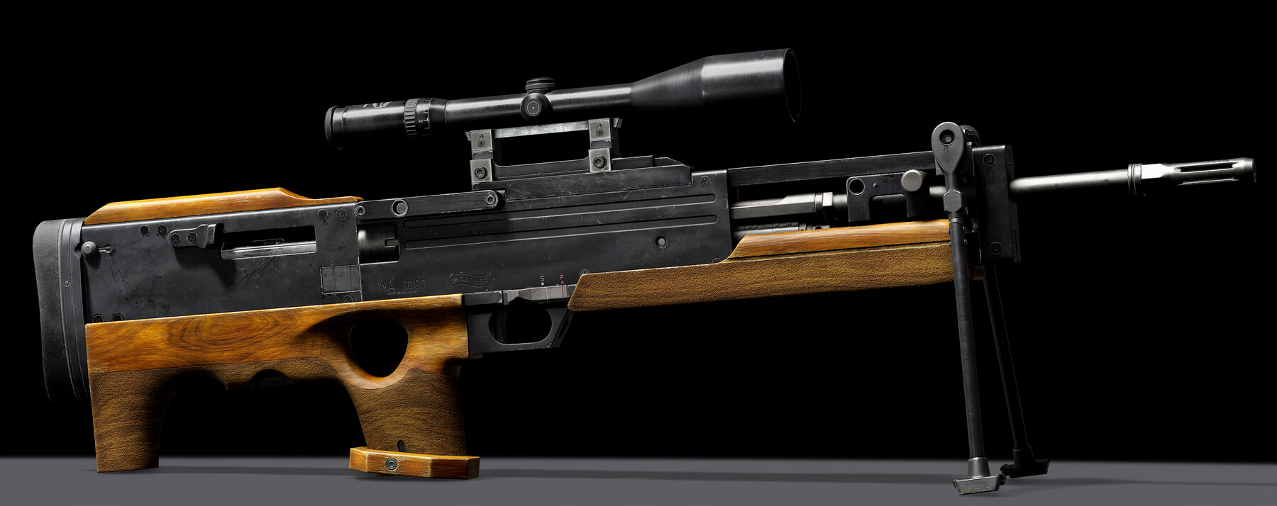 ArtStation - Walther WA 2000 Sniper Rifle | Game Assets