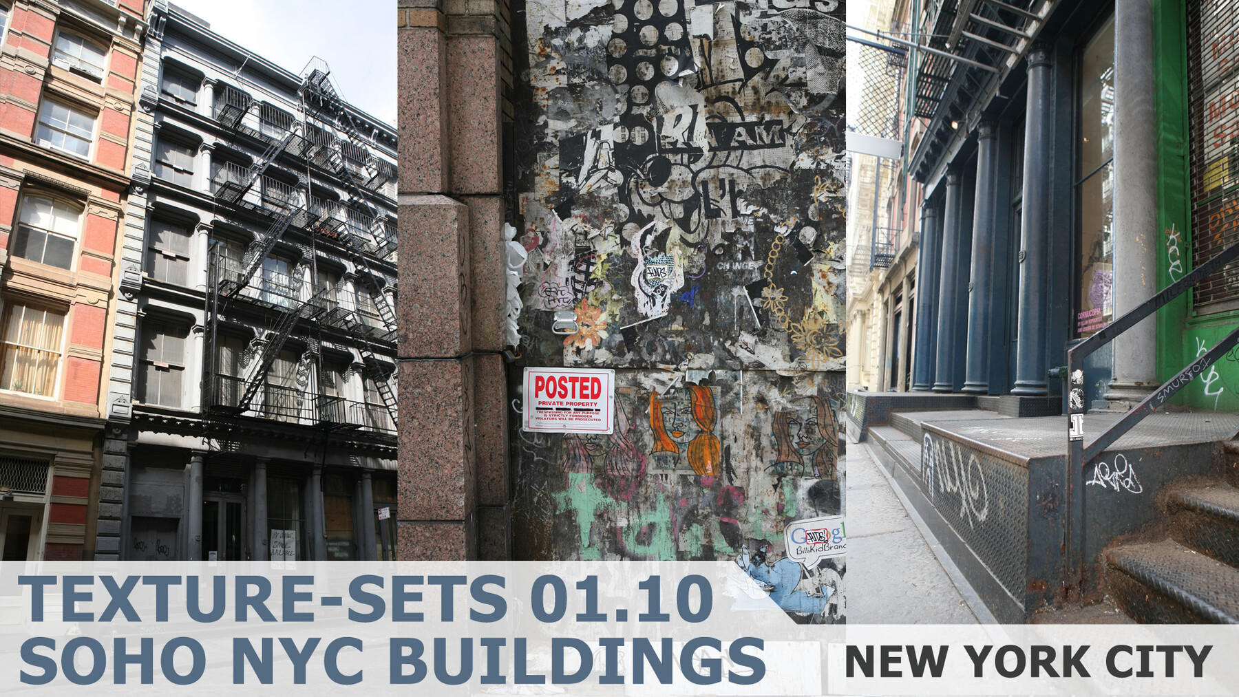 ArtStation - Soho NYC Texture Set | Resources