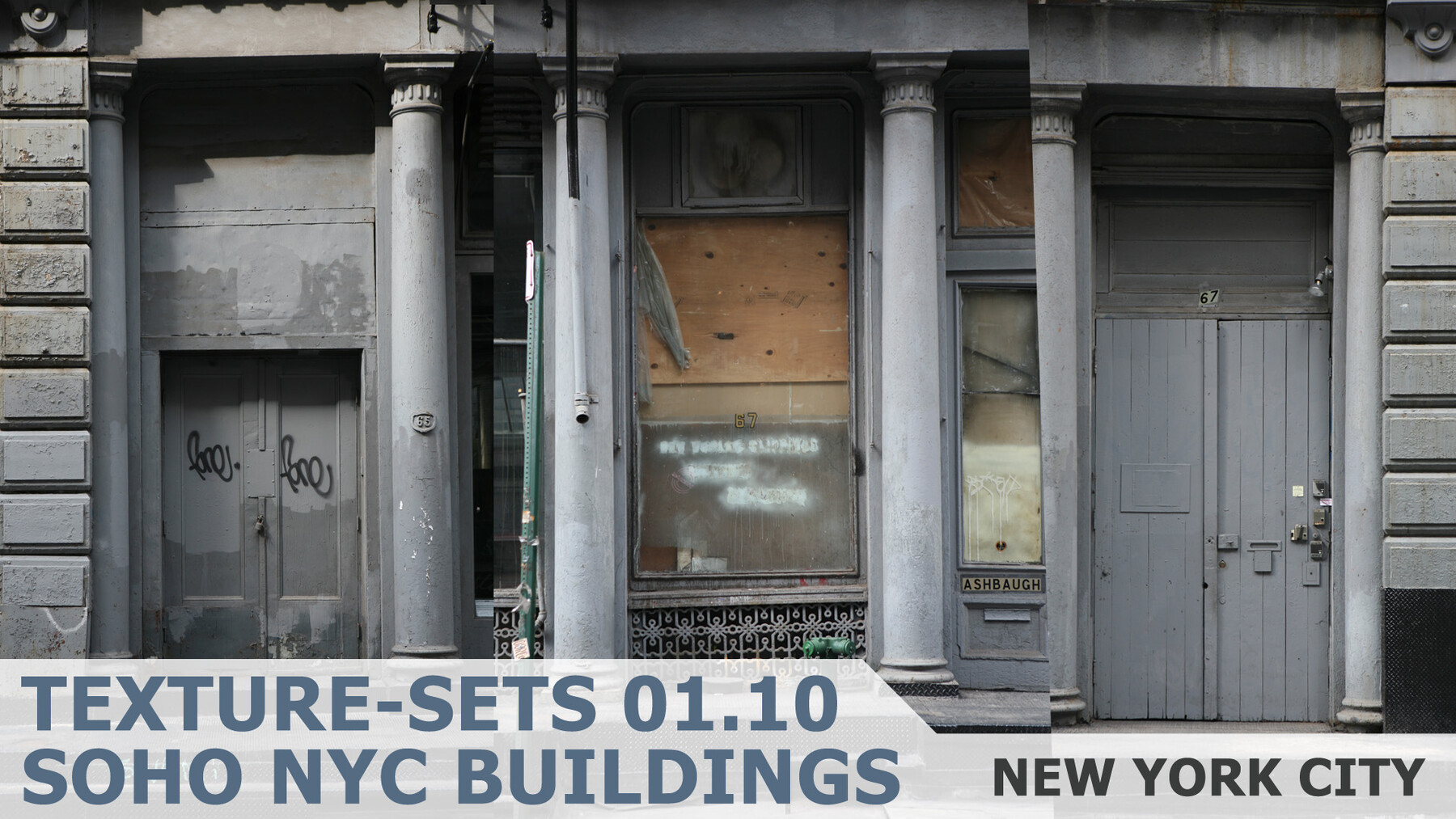 ArtStation - Soho NYC Texture Set | Resources