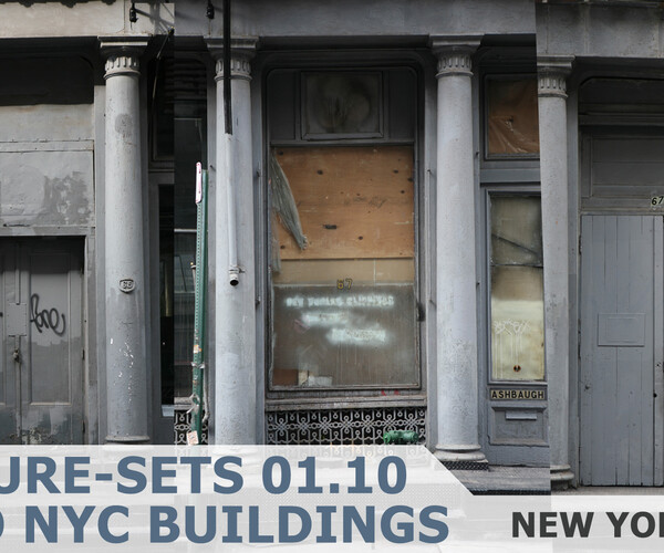 ArtStation - Soho NYC Texture Set | Resources