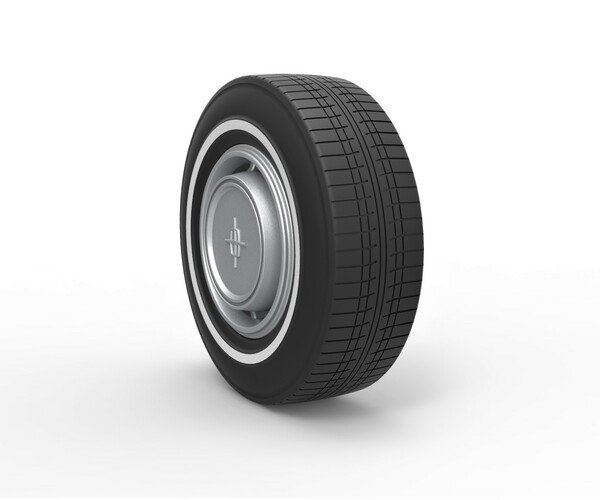 ArtStation - Diecast Car wheel 7 Scale 1 to 10 | Resources