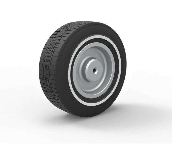 ArtStation - Diecast Car wheel 7 Scale 1 to 10 | Resources
