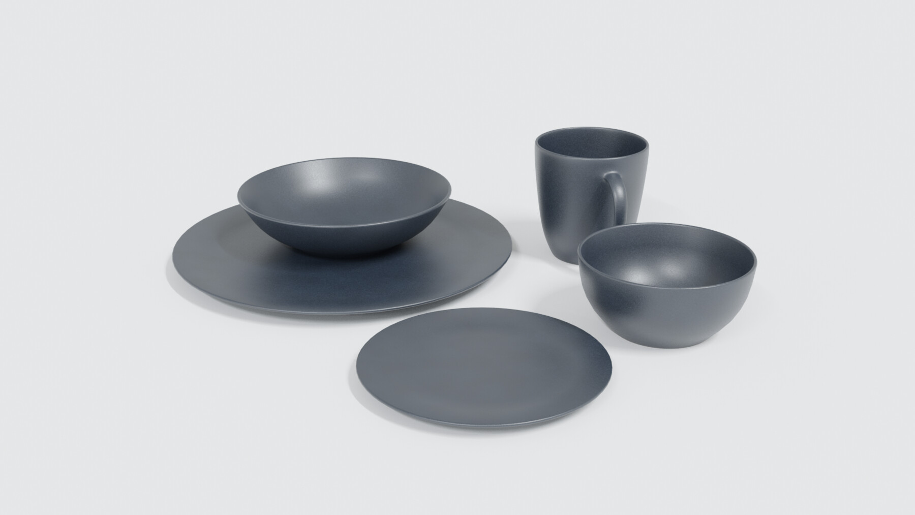 ArtStation - Tableware Set 3D Model | Resources