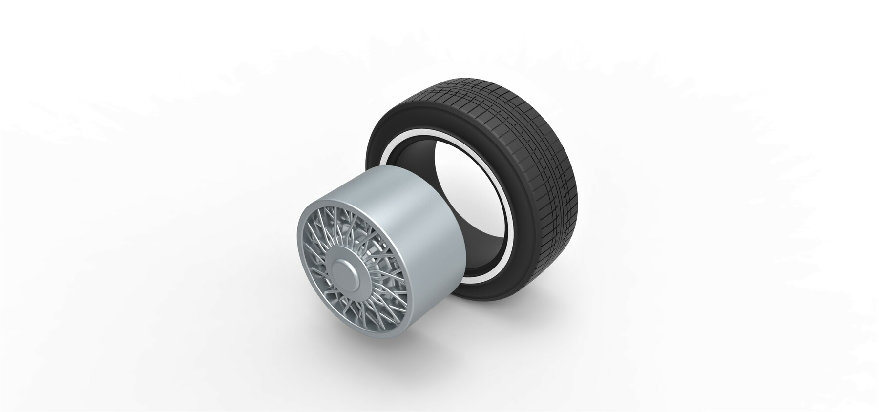 ArtStation - Diecast wire wheel 2 Scale 1 to 10 | Resources