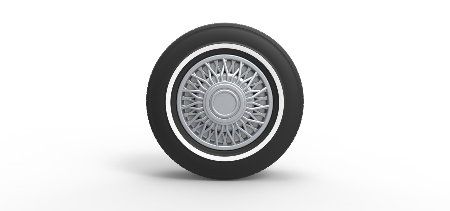 ArtStation - Diecast wire wheel 4 Scale 1 to 10 | Resources