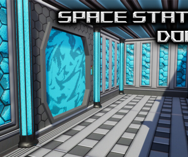ArtStation - Space Station - Dorms | Game Assets