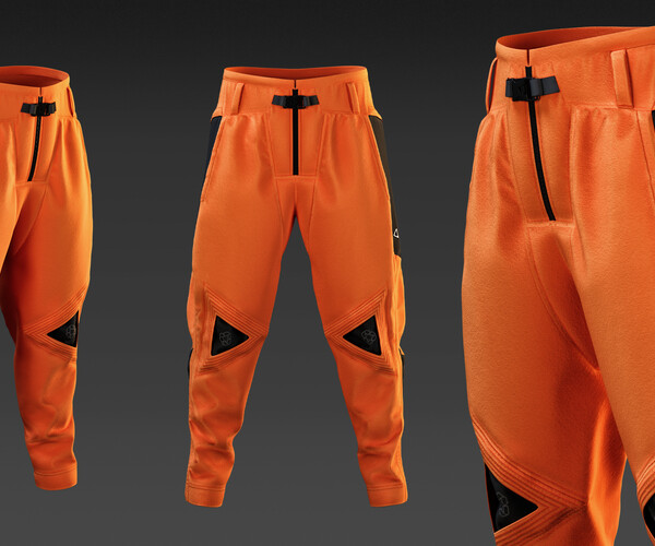 ArtStation - tech wear pants | Game Assets