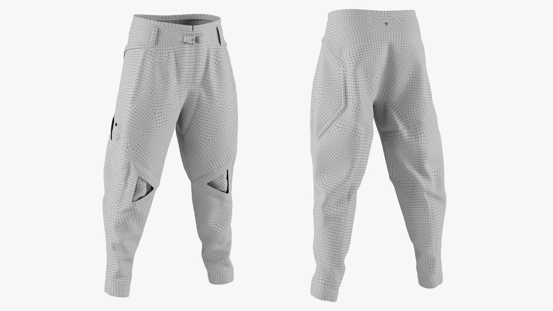 ArtStation - tech wear pants | Game Assets