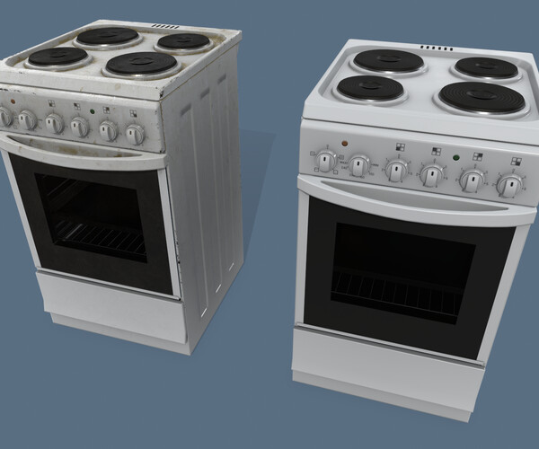 ArtStation - Electric Stove | Game Assets
