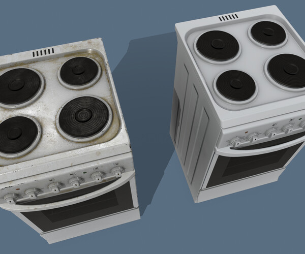 ArtStation - Electric Stove | Game Assets