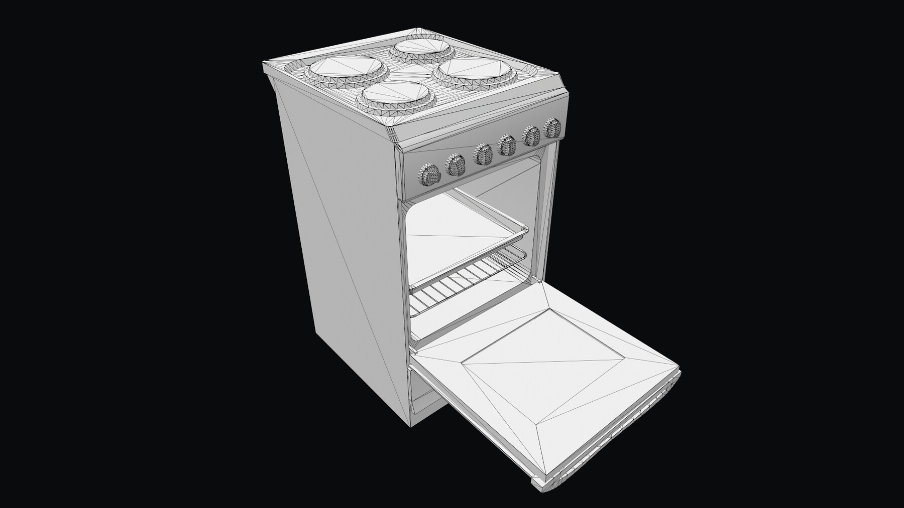 ArtStation - Electric Stove | Game Assets
