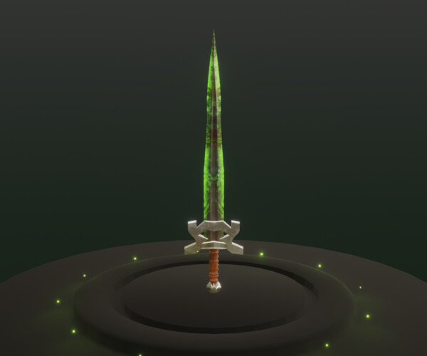 ArtStation - Poison Sword - Elemental Sword | Game Assets