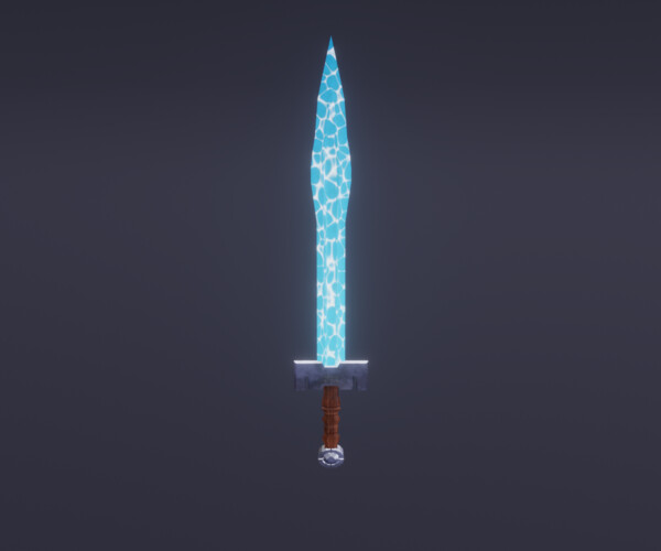 ArtStation - Water Sword - Elemental Sword | Game Assets