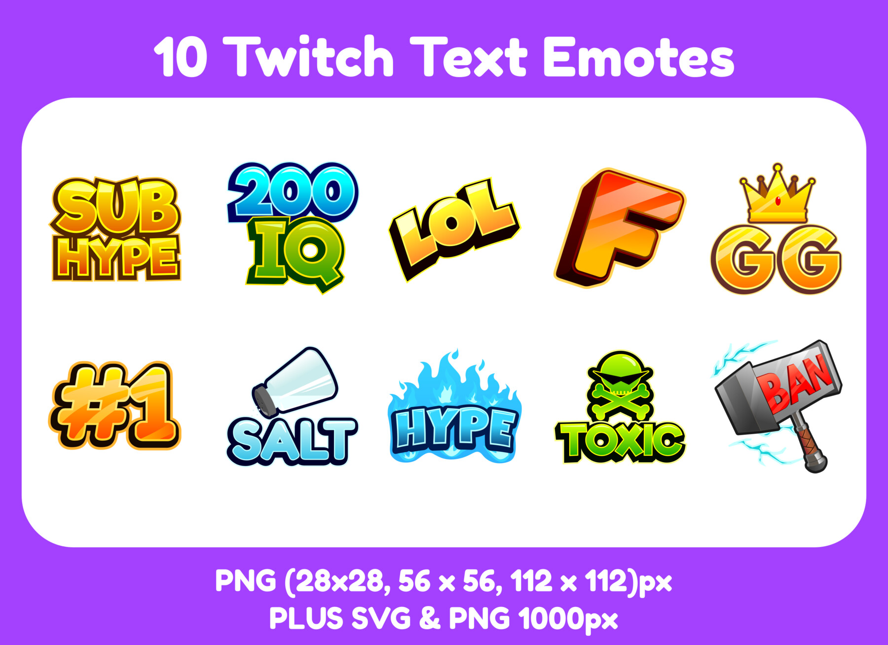 ArtStation - 10x Emote for Streamer | Artworks