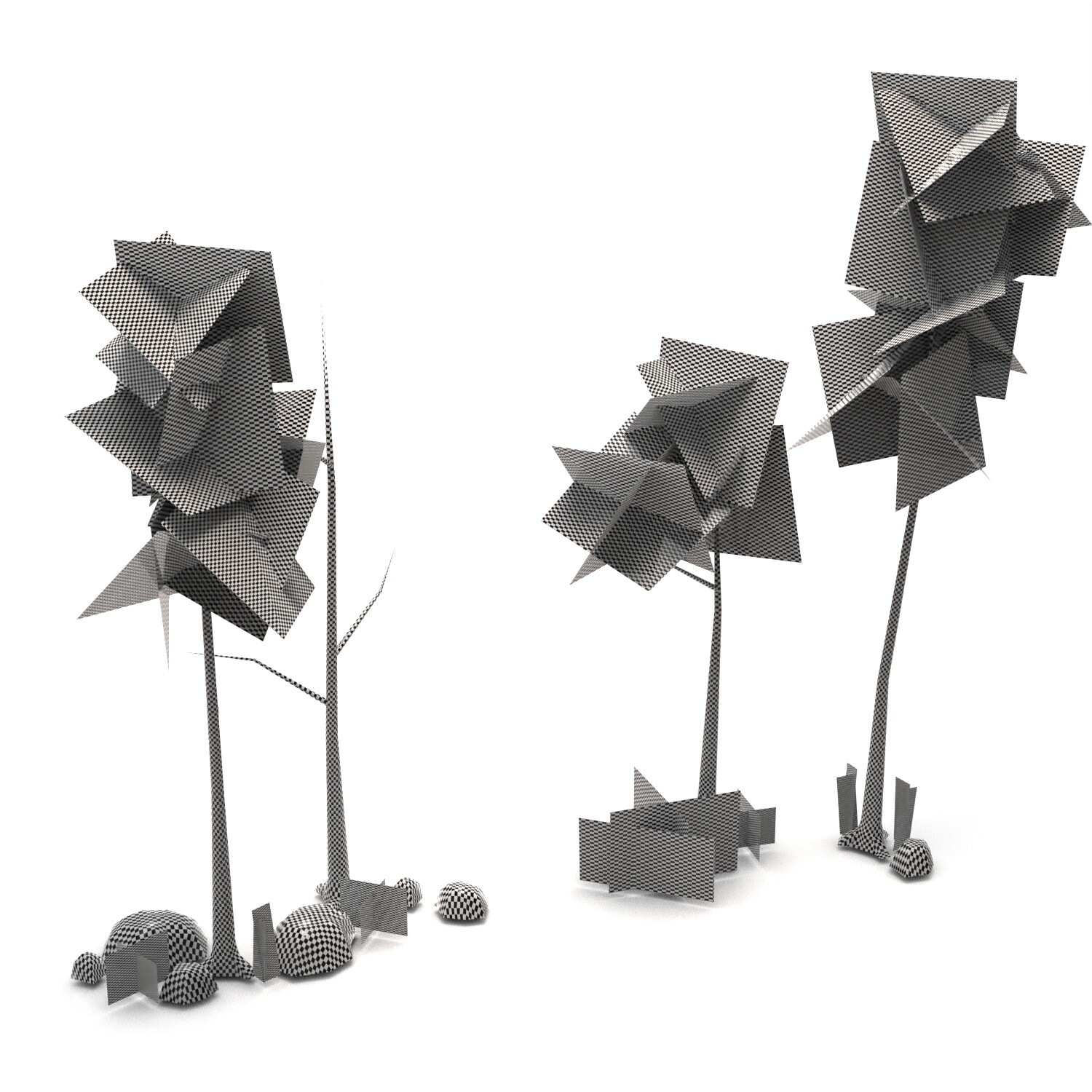 ArtStation - Low Poly Tree Bundle - Game Ready | Resources