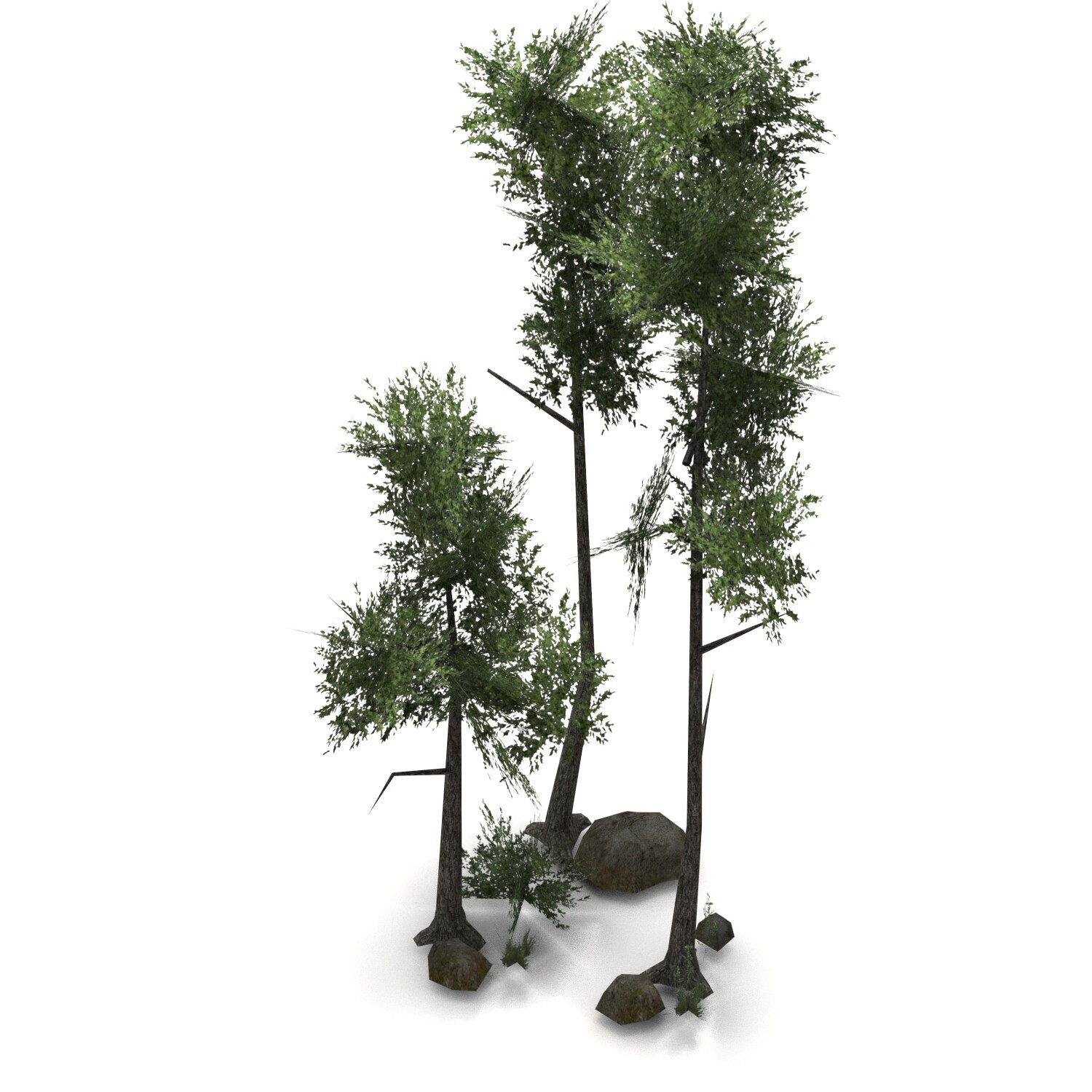 ArtStation - Low Poly Tree Bundle - Game Ready | Resources