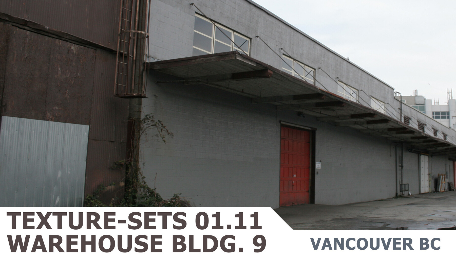 ArtStation - Warehouse Building Texture Set / Ref Pak | Resources