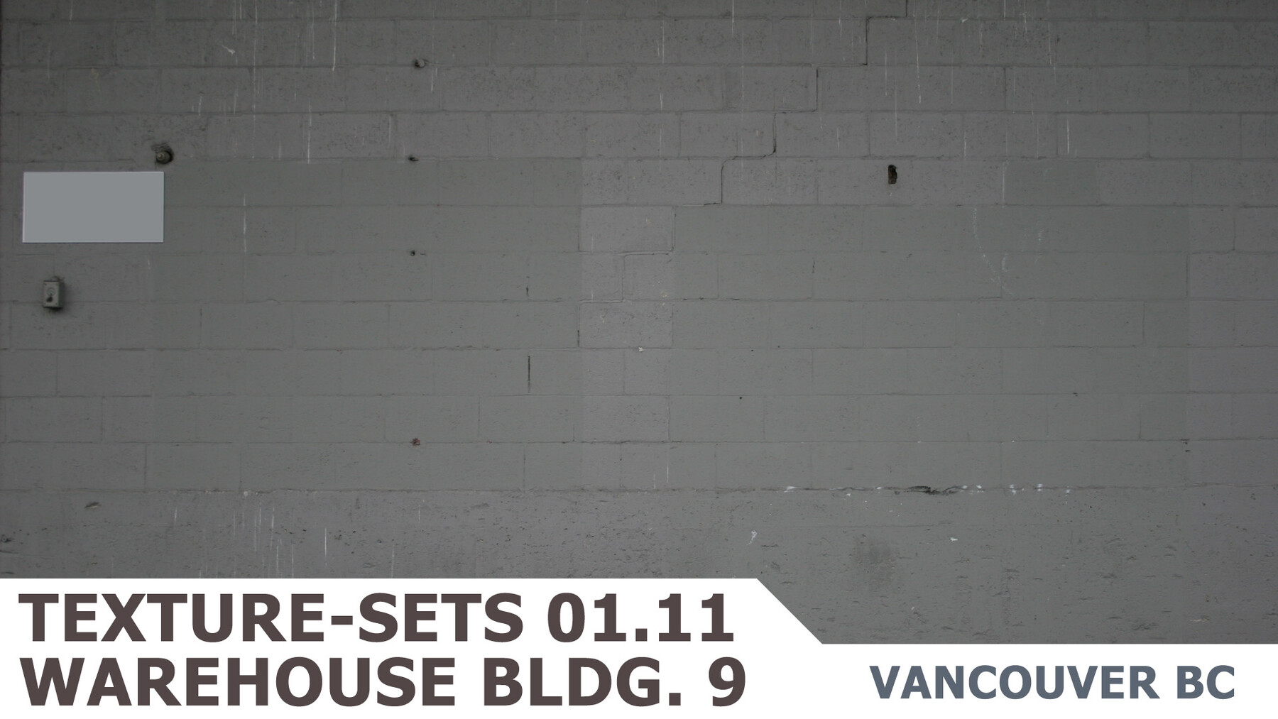 ArtStation - Warehouse Building Texture Set / Ref Pak | Resources